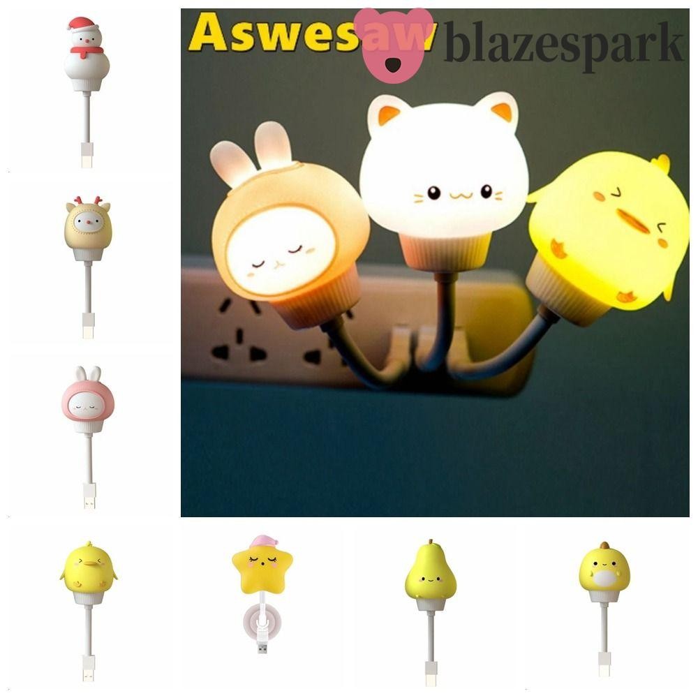 Blazespark LED USB Night Light,รีโมทคอนโทรลLEDการ์ตูนโคมไฟกลางคืน,โคมไฟตั้งโต๊ะข้างเตียงUSBหมี ...