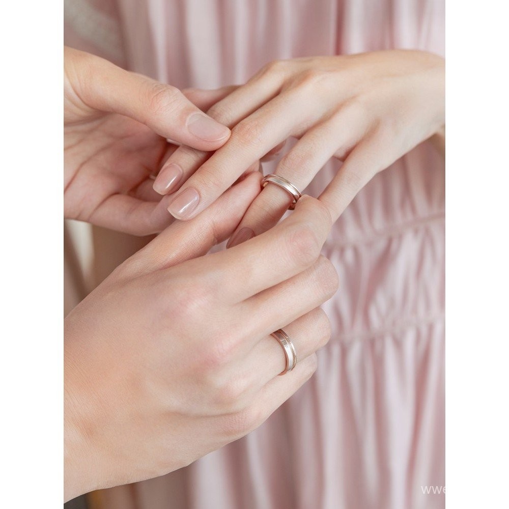 แหวนคู่รัก Chow Sang Sang PROMESSA มงกุฎเล็ก ทองคำ 18K Pt950 แพลตินัม 75238R | Shopee Thailand