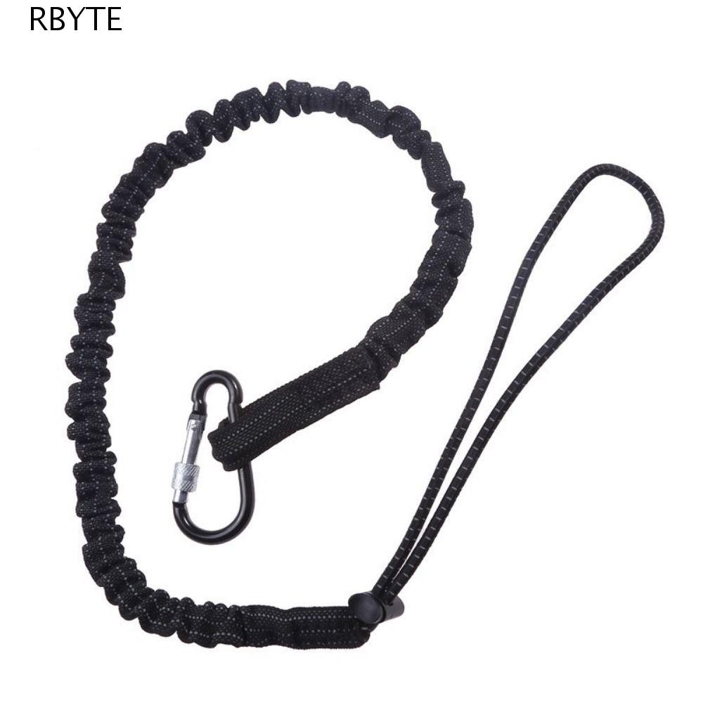 RBYTE เครื่องมือ Lanyard พร้อมสายรัดหัวเข็มขัด, ขยายแบบพกพาคลิปสายบันจี้จัม, ทนทาน Anti-Falling ...