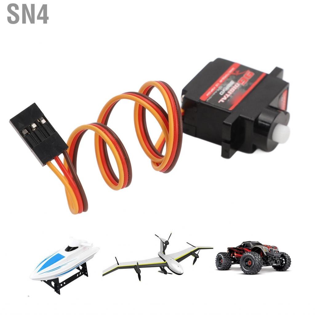 SN4 RC Car Servo Motor แรงบิดน้ำหนักเบาสูงควบคุมได้อย่างแม่นยำควบคุมได้ ...