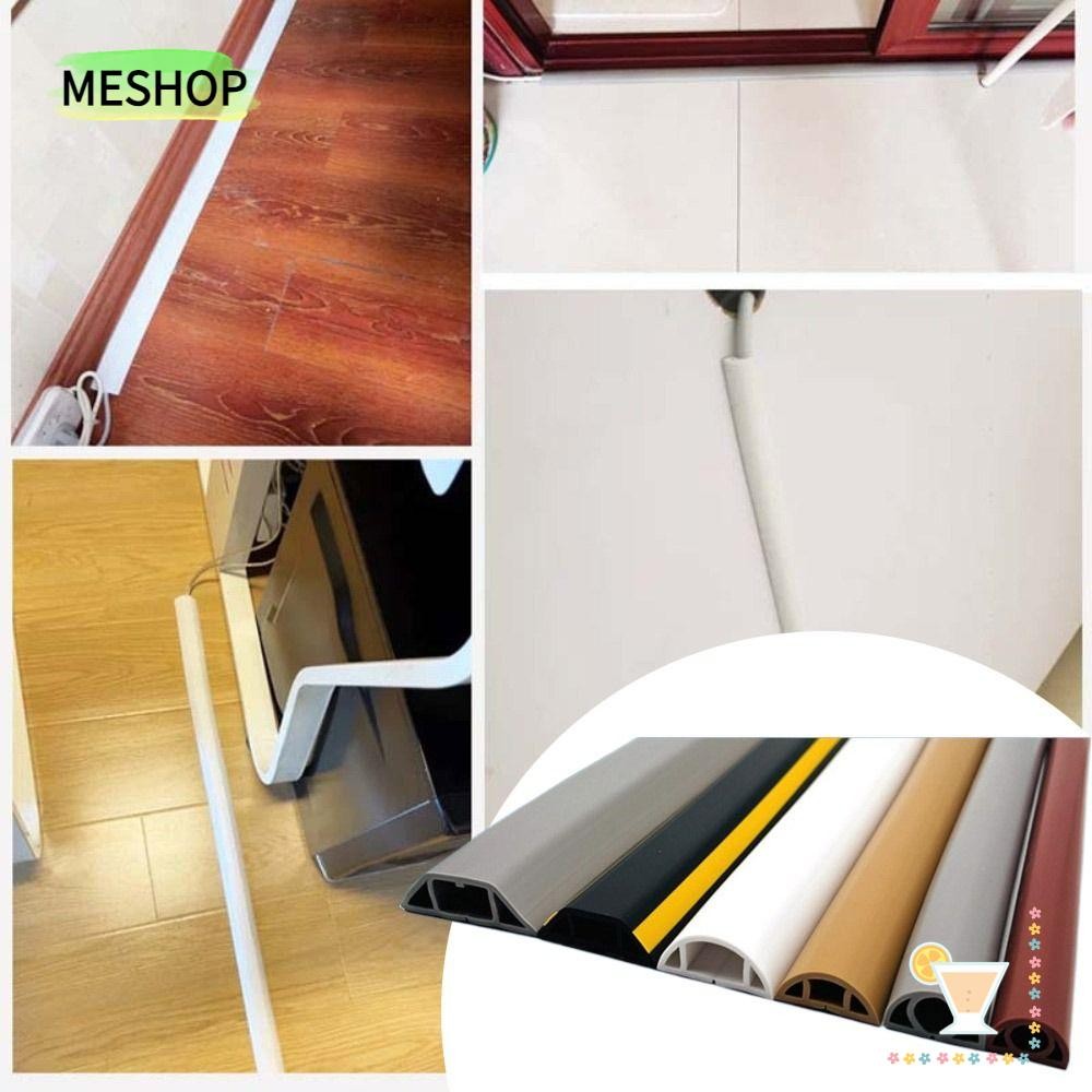 ME ตัวป้องกันสายไฟ Self-Adhesive Hider ครอบคลุมสายไฟสล็อตสายไฟไฟฟ้าตัวป้องกันสายไฟ | Shopee Thailand