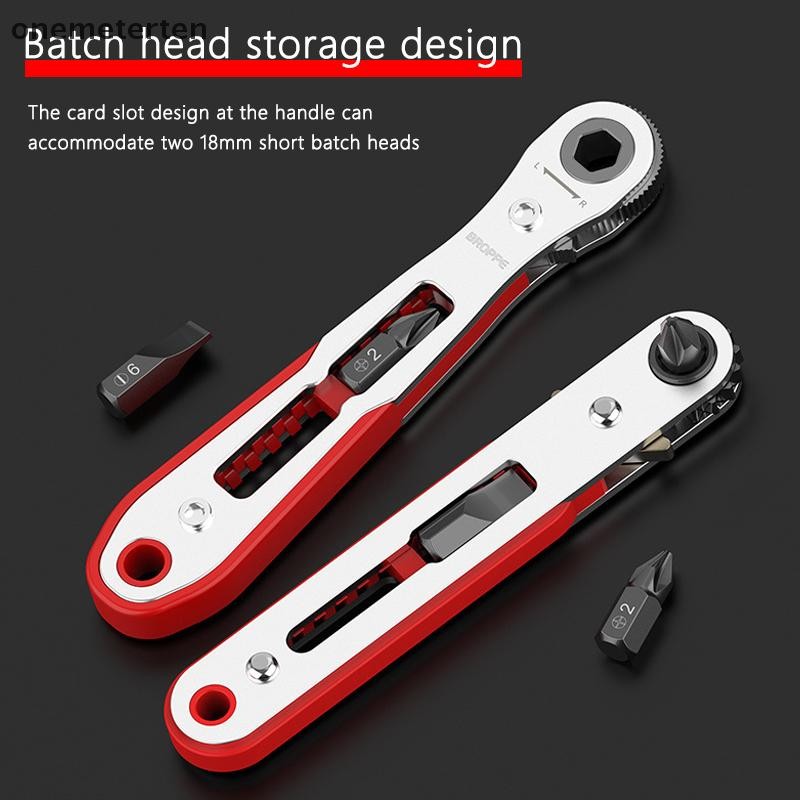 Rten Two Way Mini Ratchet ประแจหกเหลี่ยม Torx Bidirectional Control ไข ...