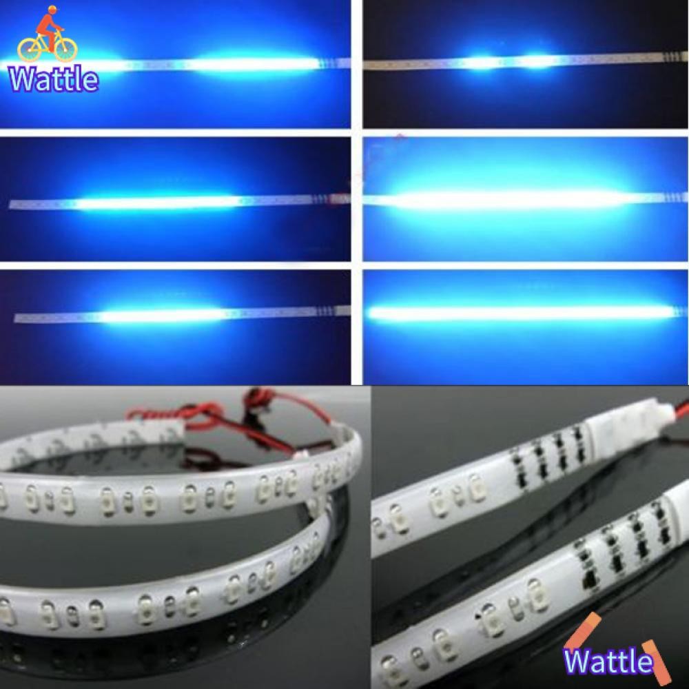 WATTLE 2 ชิ้น Knight Rider แฟลชแฟชั่น DIY ตกแต่งรถ Strobe Scanner ...