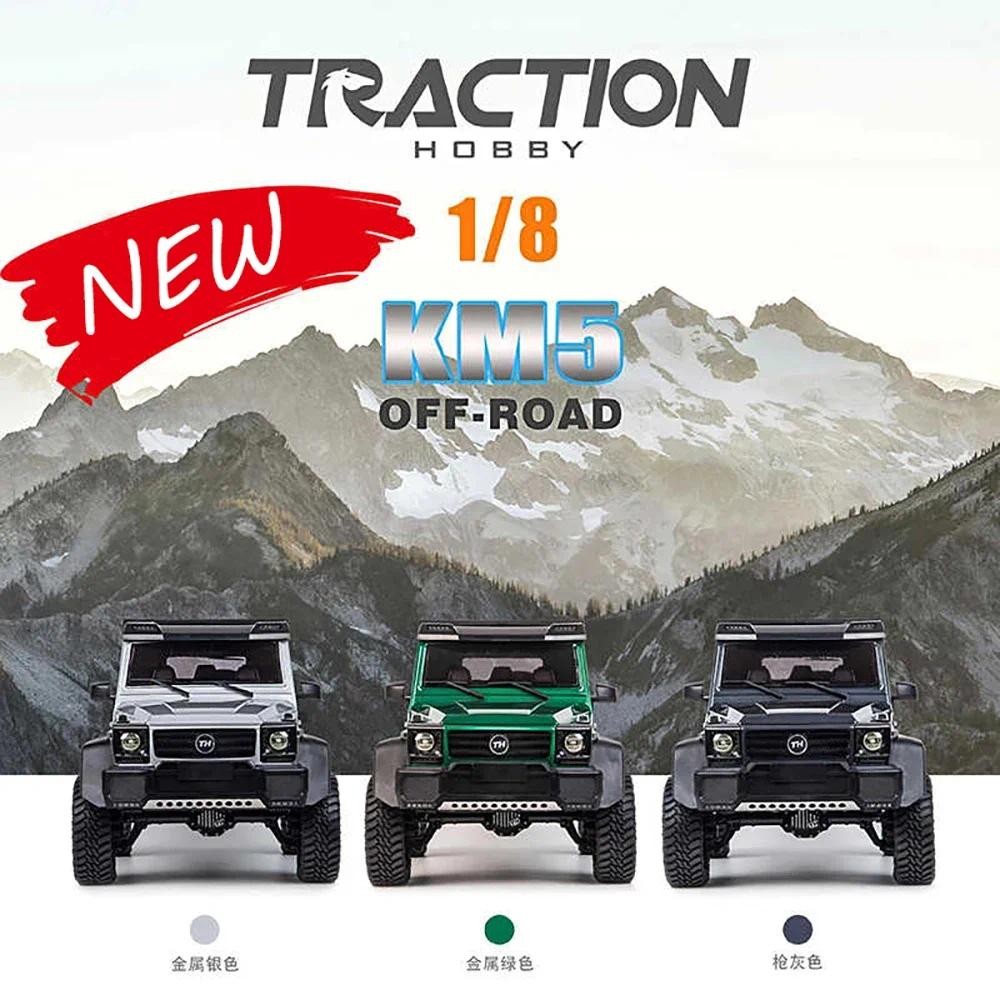 TRACTION HOBBY ใหม่ KM5 4WD/2WD RTR 1/8 RC รีโมทคอนโทรลไฟฟ้ารุ่นรถ Rock ...