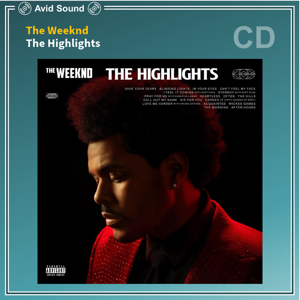 [ ออก E-Tax ได้ ] CD แผ่นซีดี The Weeknd The Highlights ใหม่ ซีล The ...