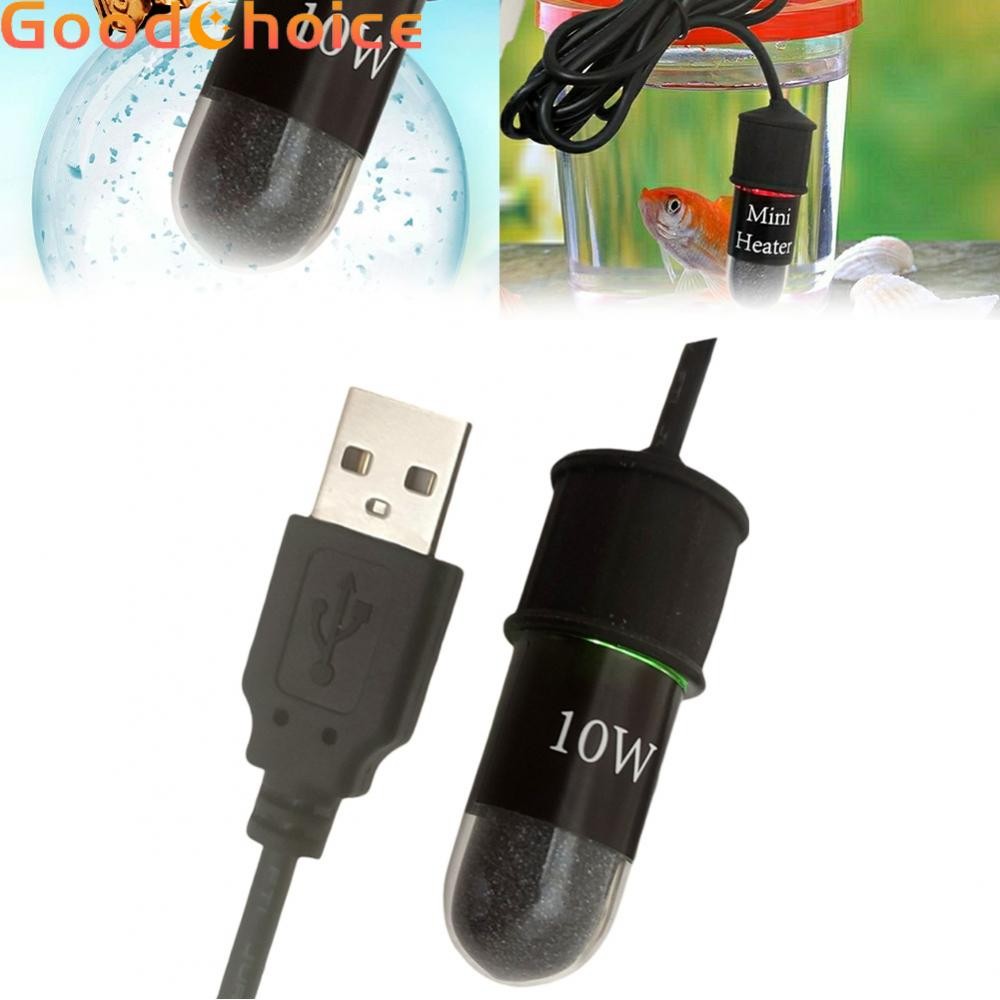 【Good】USB Quartz Glass Fishbowl Heater 10W Automatic Shut Off Safety ...