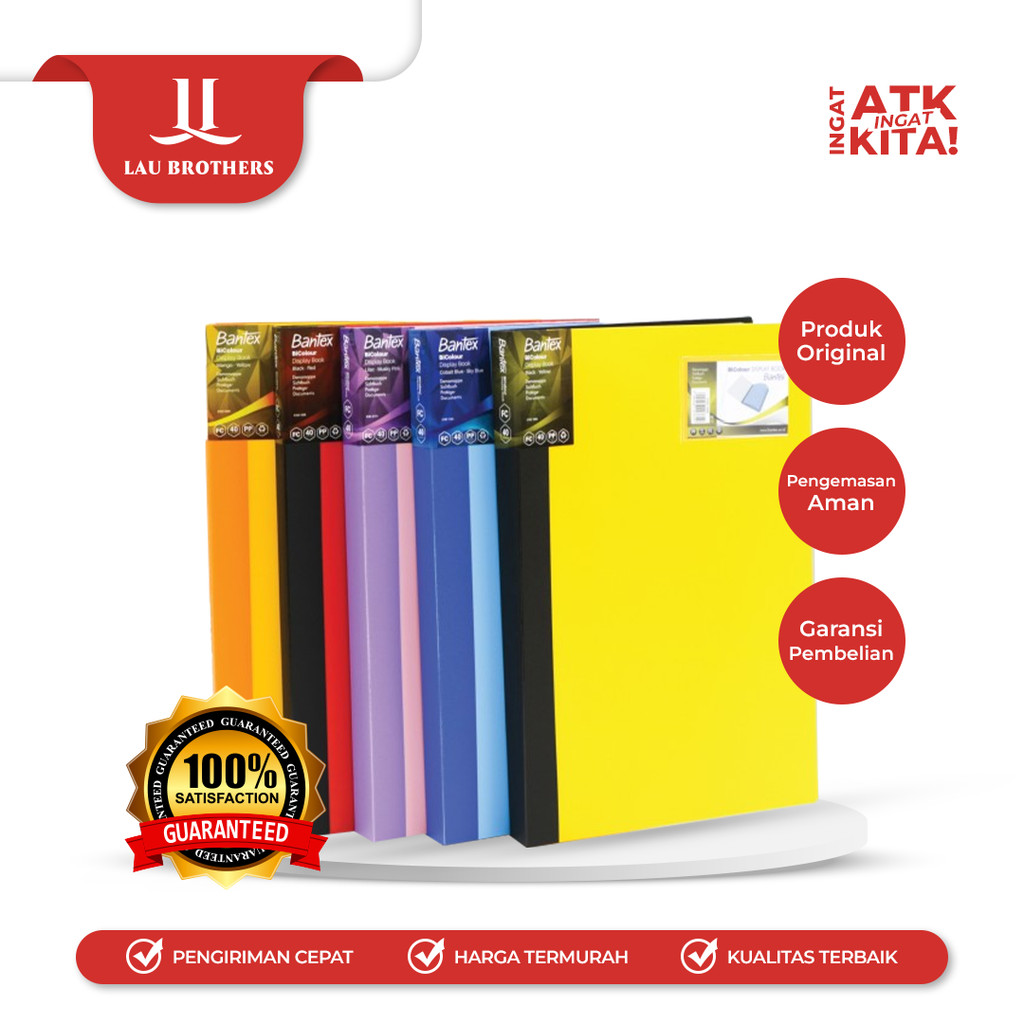 BANTEX DISPLAY BOOKS BANTEX DISPLAY BOOKS A4 & F4&A3 CLEAR HOLDER 3140 ...