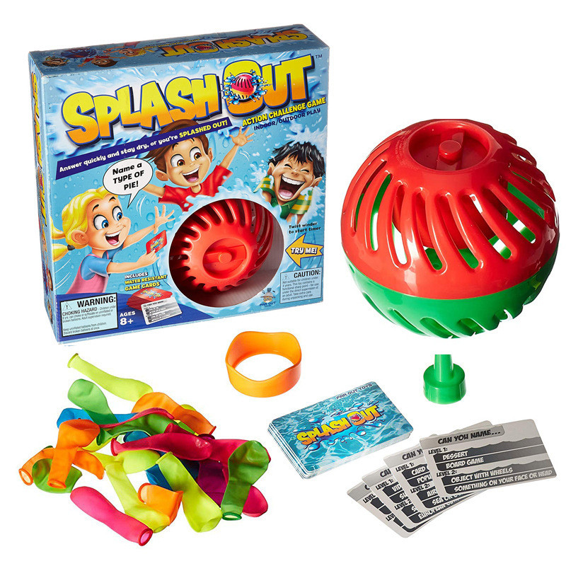 Splash Out game timed water bomb ของเล่นเด็กเกมกระดานโยนผ้าเช็ดหน้าเล่น ...