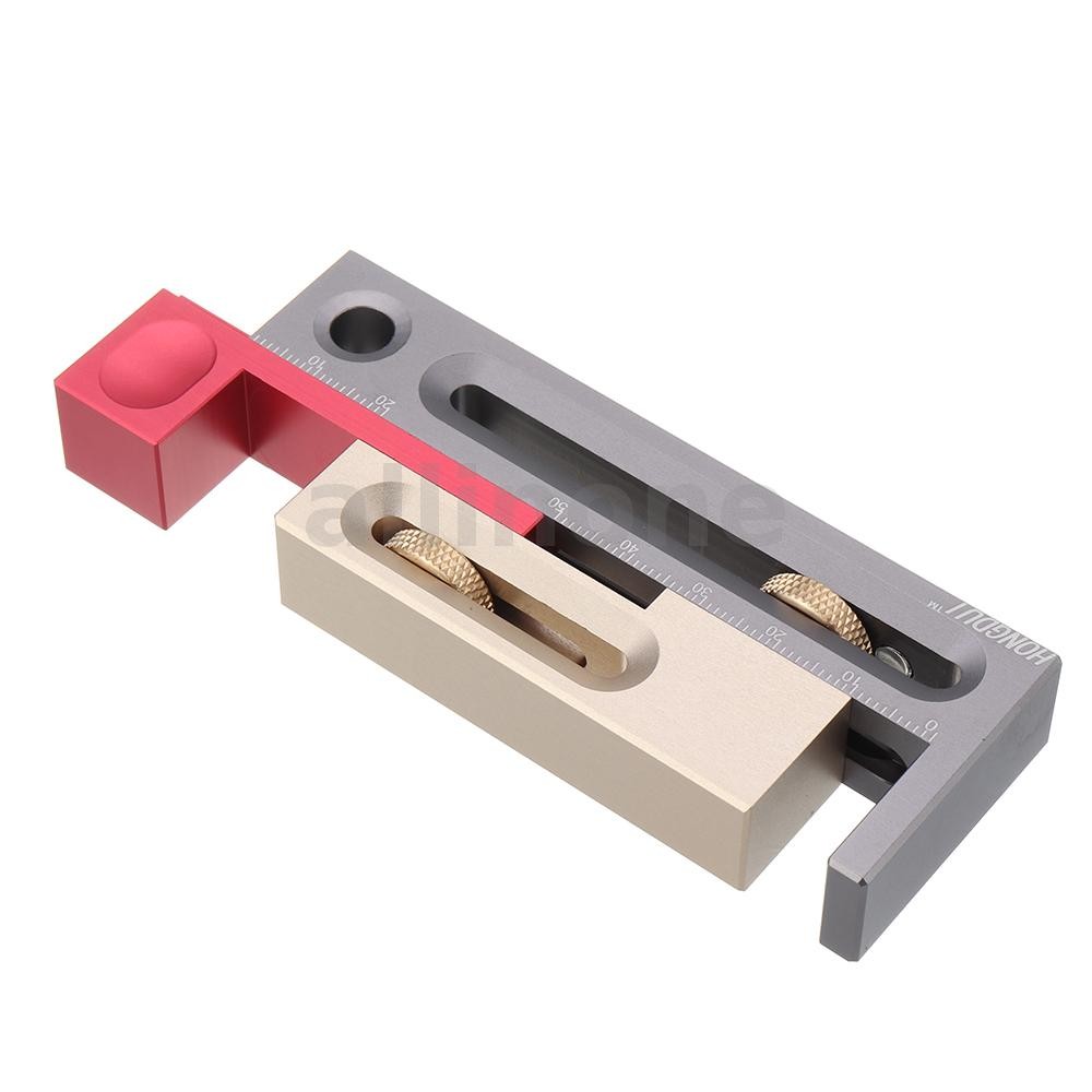 Hongdui Kerfmaker Table Saw Slot Adjuster Mortise และ Tenon Tool งานไม้ ...
