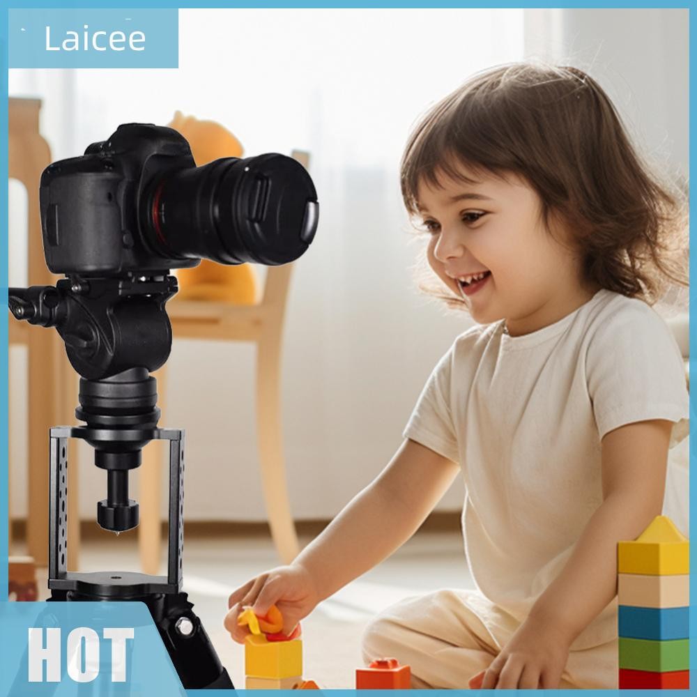 [Laicee.th] 65 มม.75 มม.ครึ่งลูกแบนไปยังชามอะแดปเตอร์แปลง Riser สําหรับหัวขาตั้งกล้องกล้อง ...