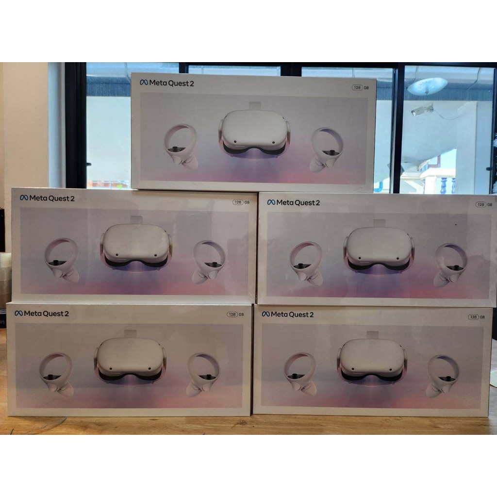Meta Quest 2 แว่นVR Headset Advanced All-In-One Virtual Reality Headset ...