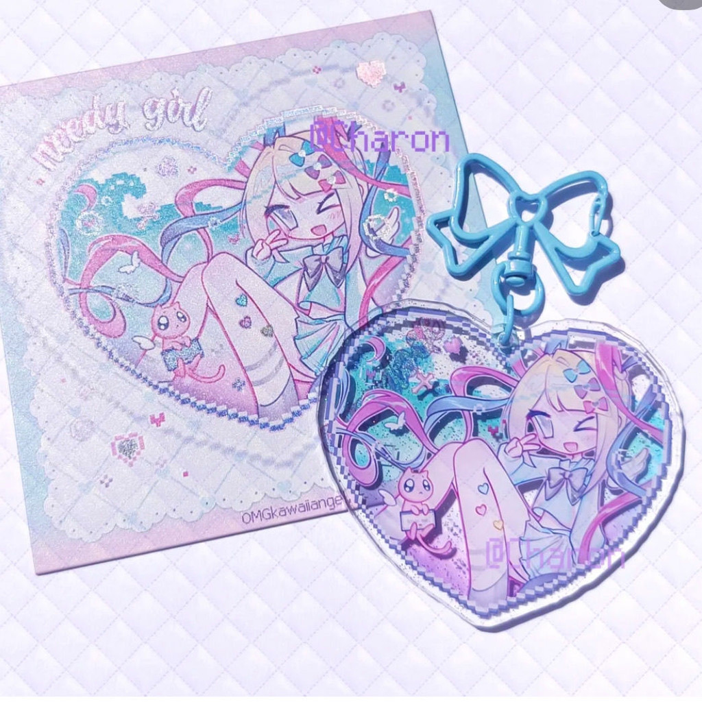 Needy GIRL OVERDOSE สําหรับกางเกงพวงกุญแจ Man อะคริลิคผู้หญิง Key ...