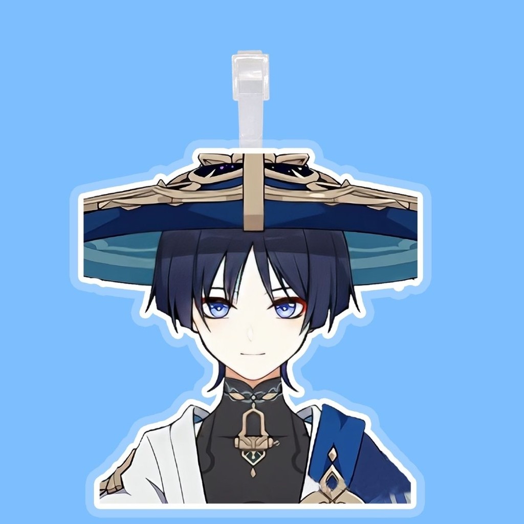 Yuanshen Sanbing กระเป๋าเดินทางแท็กกระเป๋านักเรียนจี้จี้รายชื่อแท็ก Tik ...