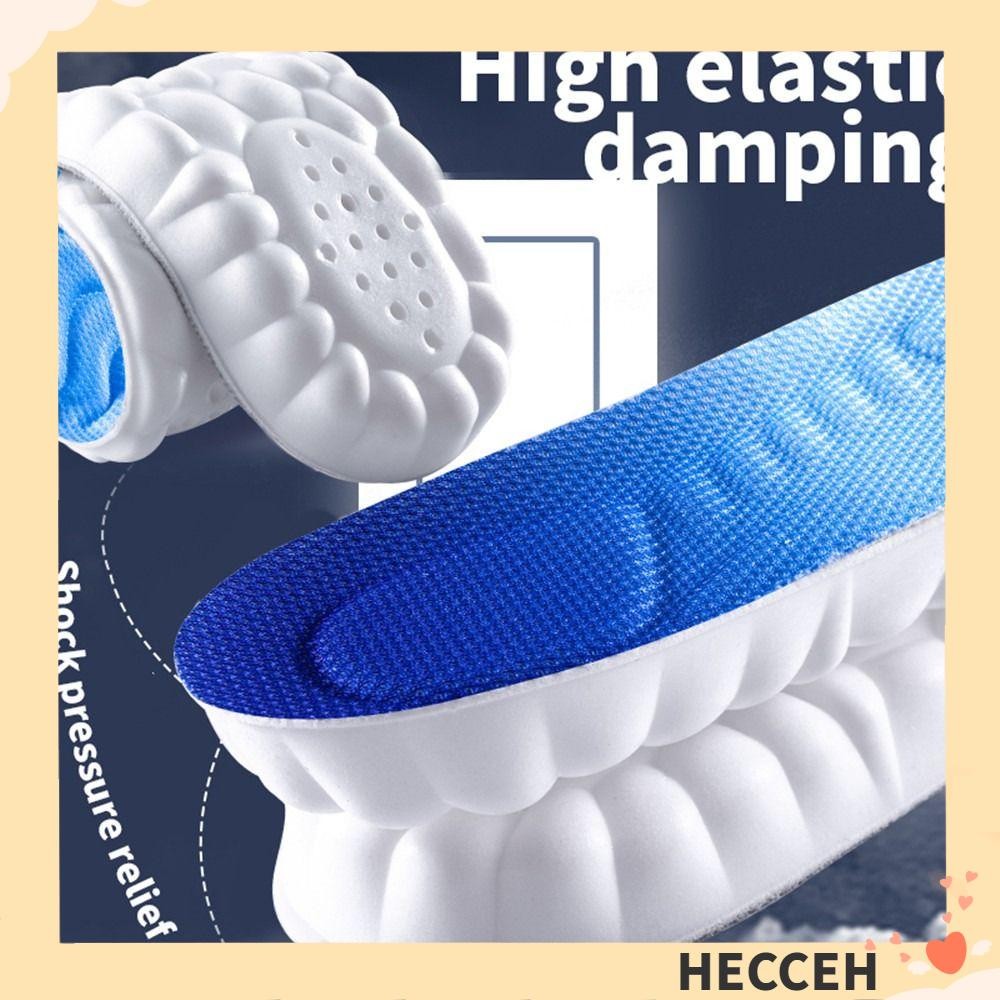HECCEH Sport Insole Deodorant Arch Support Feet Care แผ่นรองเท้าระบายอากาศ | Shopee Thailand