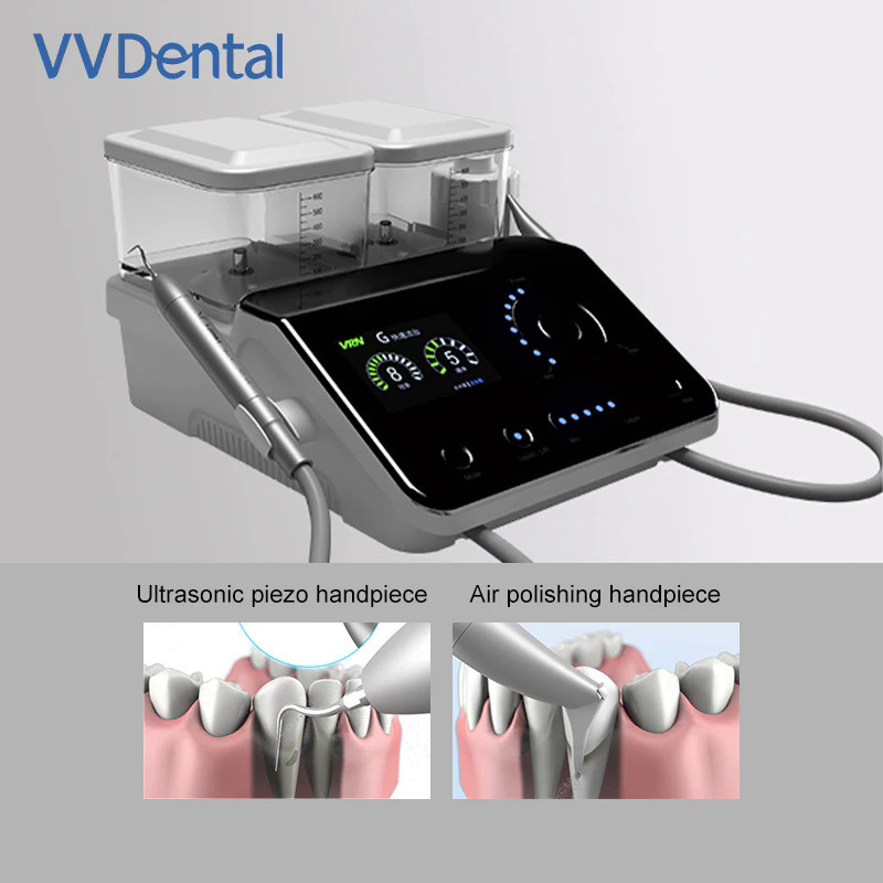 Dental Ultrasonic Sandblaster with Handle Scaler Air Polisher ...