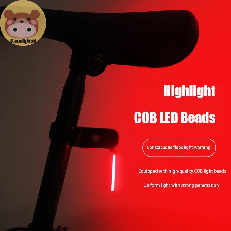 Moonlights1 จักรยานด้านหลัง Photon Drop ไฟเตือนกันน้ํา LED จักรยานไฟ ...