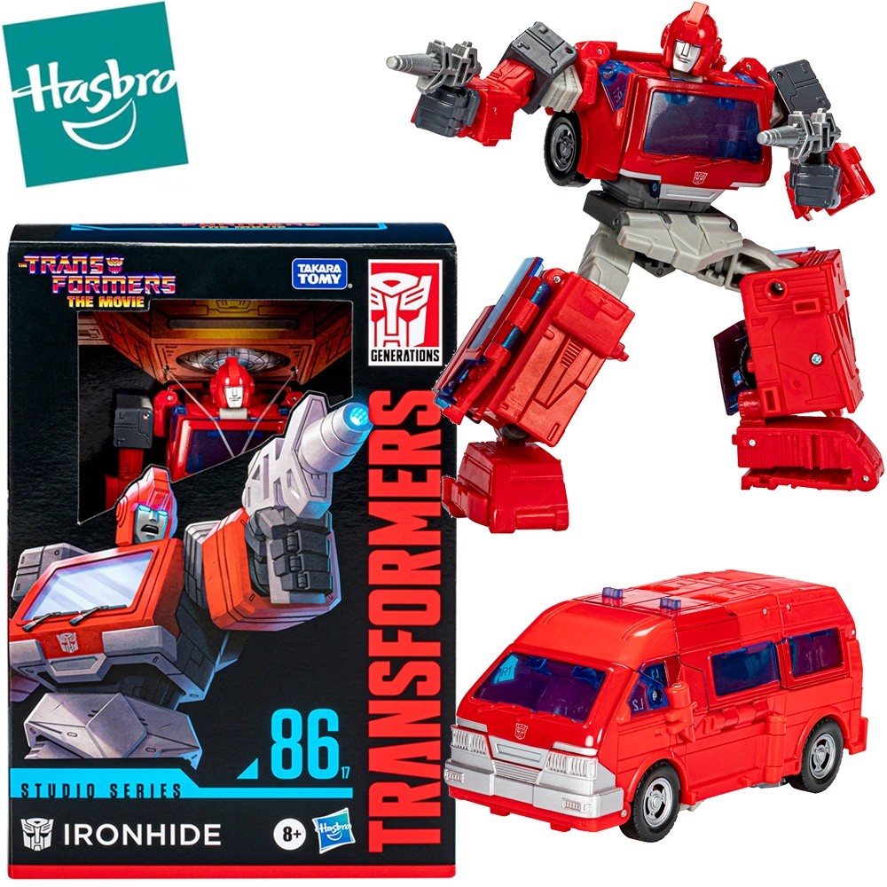 Hasbro Transformers Studio Series 86-17 Ironhide Voyager Class Action ...
