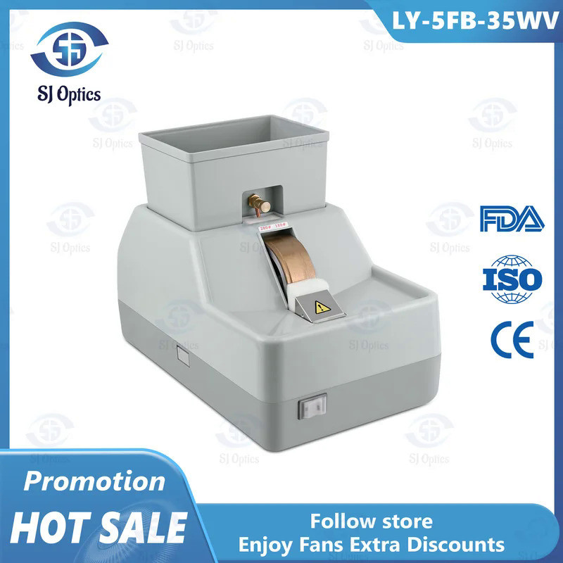 High Speed Hand Lens Edger Machine Grinder LY-5FB-35WV Single Wheel ...