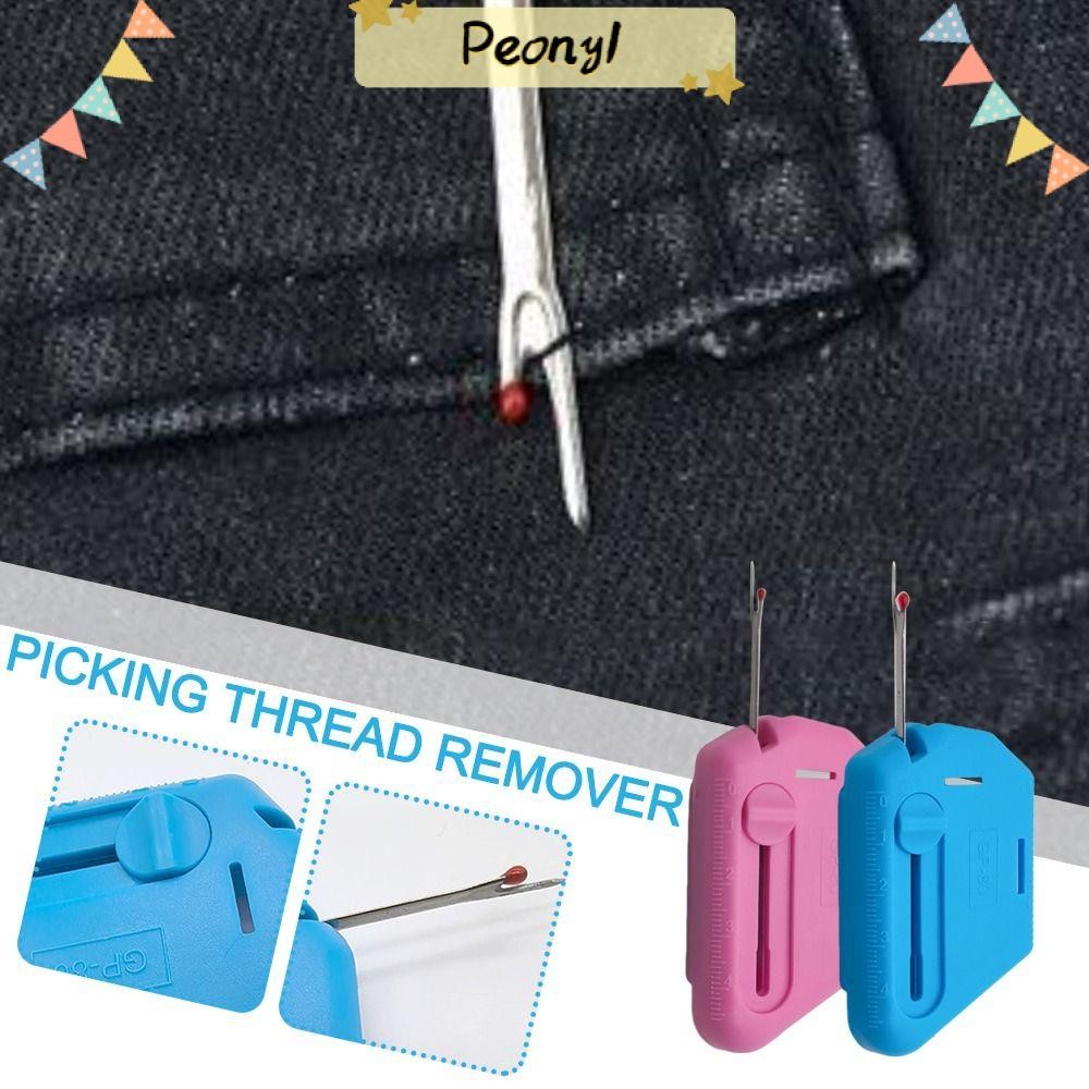 Pdony Picking Thread Remover, เย็บปักถักร้อยยืด 2in1 Seam Ripper, แบบ ...