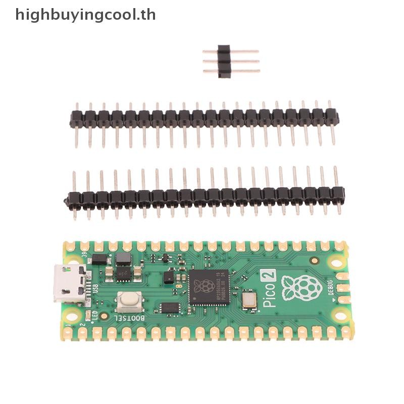 HCTH บอร์ดพัฒนา Raspberry Pi Pico Dual-core RP2350 ชิป Python อุปกรณ์ ...