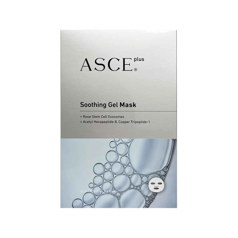 ASCE Plus Exosome Soothing Gel Mask 1box (38ml x 3 sheets) | Shopee ...
