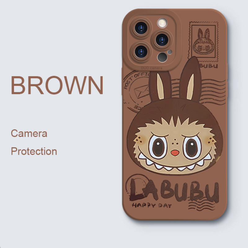 น่ารักซองจดหมายหัวใหญ่ Labubu เคสโทรศัพท์สําหรับ Realme 13 12 11 Pro ...