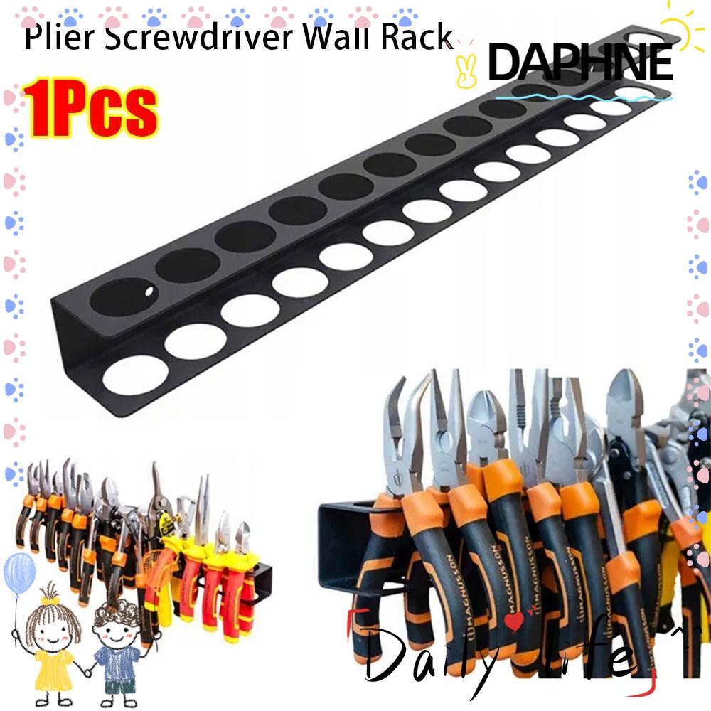 Daphne 1 ชิ้นไขควง Wall Rack, เครื่องมือมือติดผนังผู้ถือคีม, ค้อน Plier ...