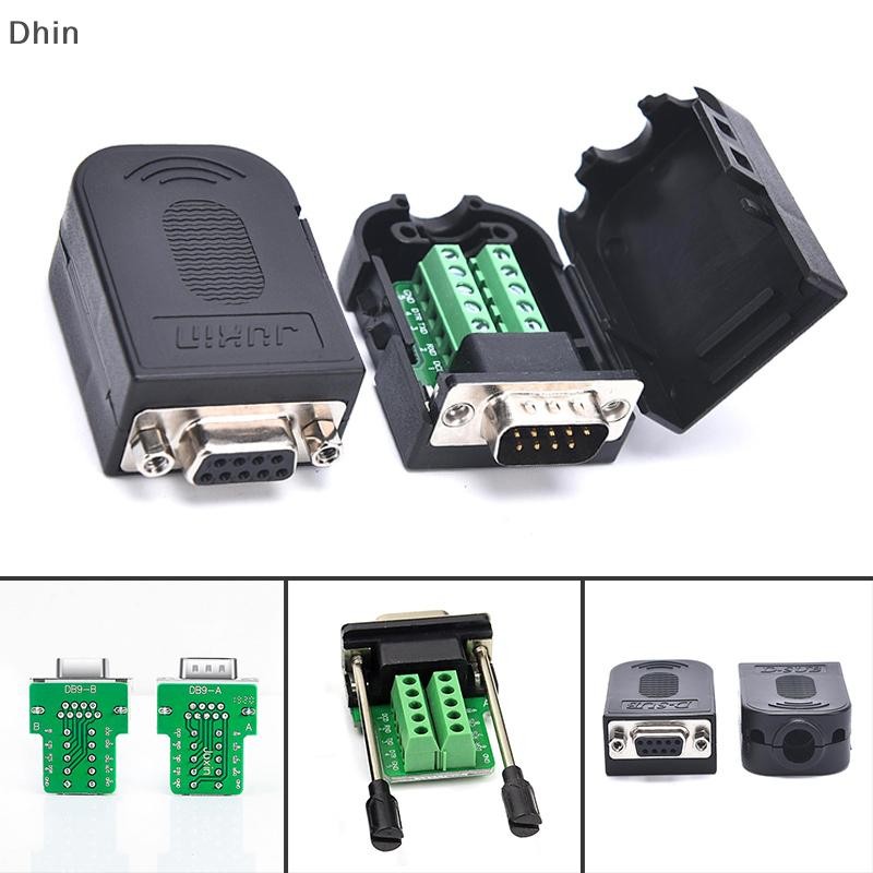 [Dhin] Db9 Connector RS232 ชายหญิง 9 Pin RS485 Breakout Terminals COM ...