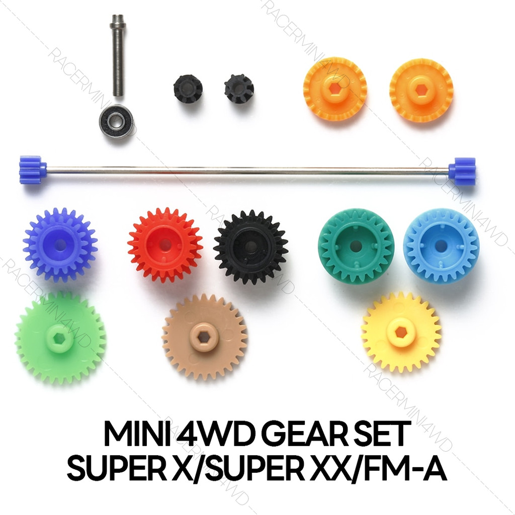 TAMIYA Setting Gear Set (Super X/Super XX/FM-A Chassis) 15516 | Shopee ...