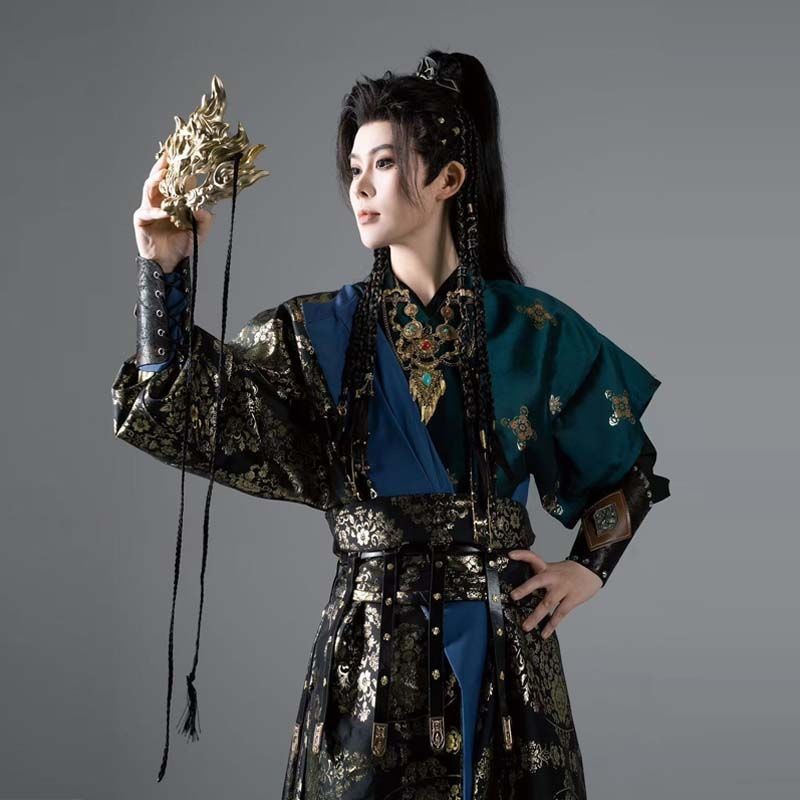 Du Ruo Chubby Paper ทอผ้าต้นฉบับ Golden Lion Baoxiang Hanfu Recovery ...