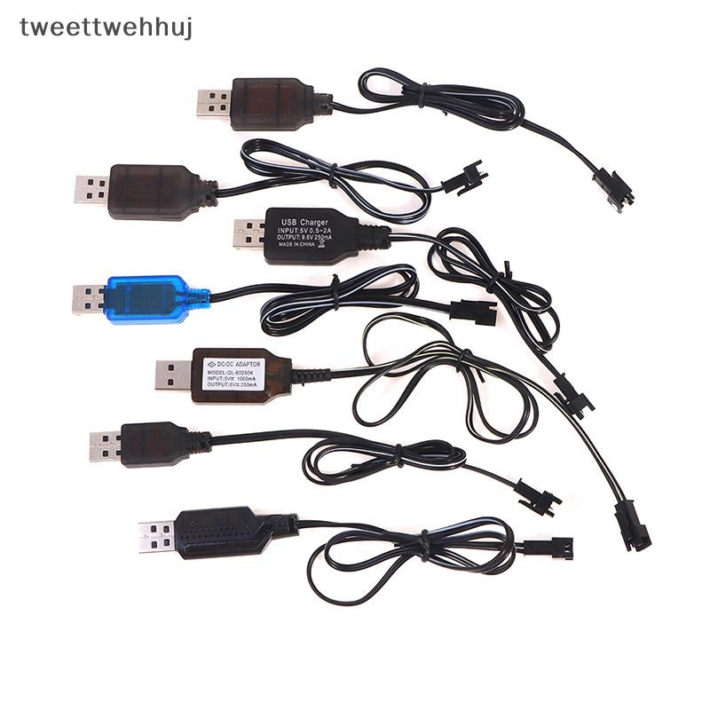 Tw 3.6-9.6V 250mA NiMh/NiCd แบตเตอรี่สายชาร์จ USB SM 2P ปลั๊กไปข้างหน้า huj | Shopee Thailand