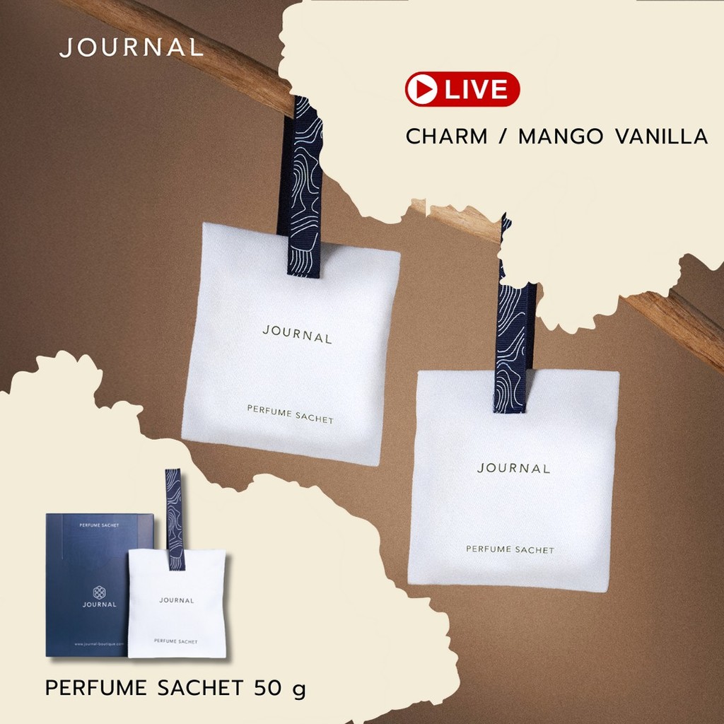 APR : LIVE Journal Perfume Sachet 50 G. (เลือกกลิ่นได้) | Shopee Thailand