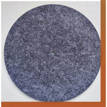 Vinyl Records Felt Mat Protective Platter Turntable Mats 2 ชิ้น ...