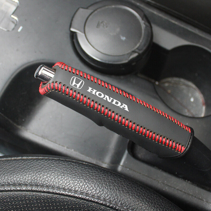 Universal หนังรถ Handbrake Hand เบรคป้องกันสําหรับ Honda City Hatchback ...