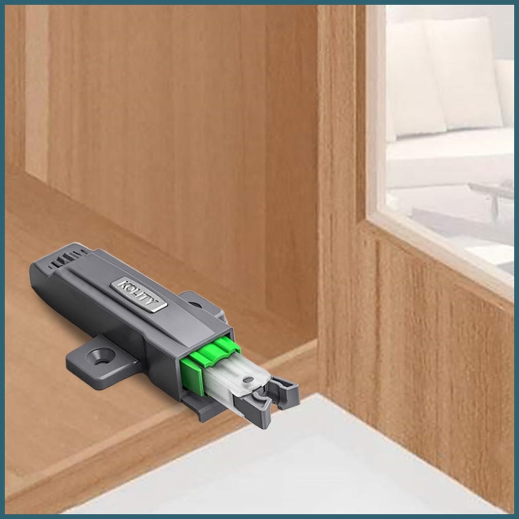 ตู้ Push Latch Heavy Duty ประตู Rebound Latch อเนกประสงค์ Self-Locking ...