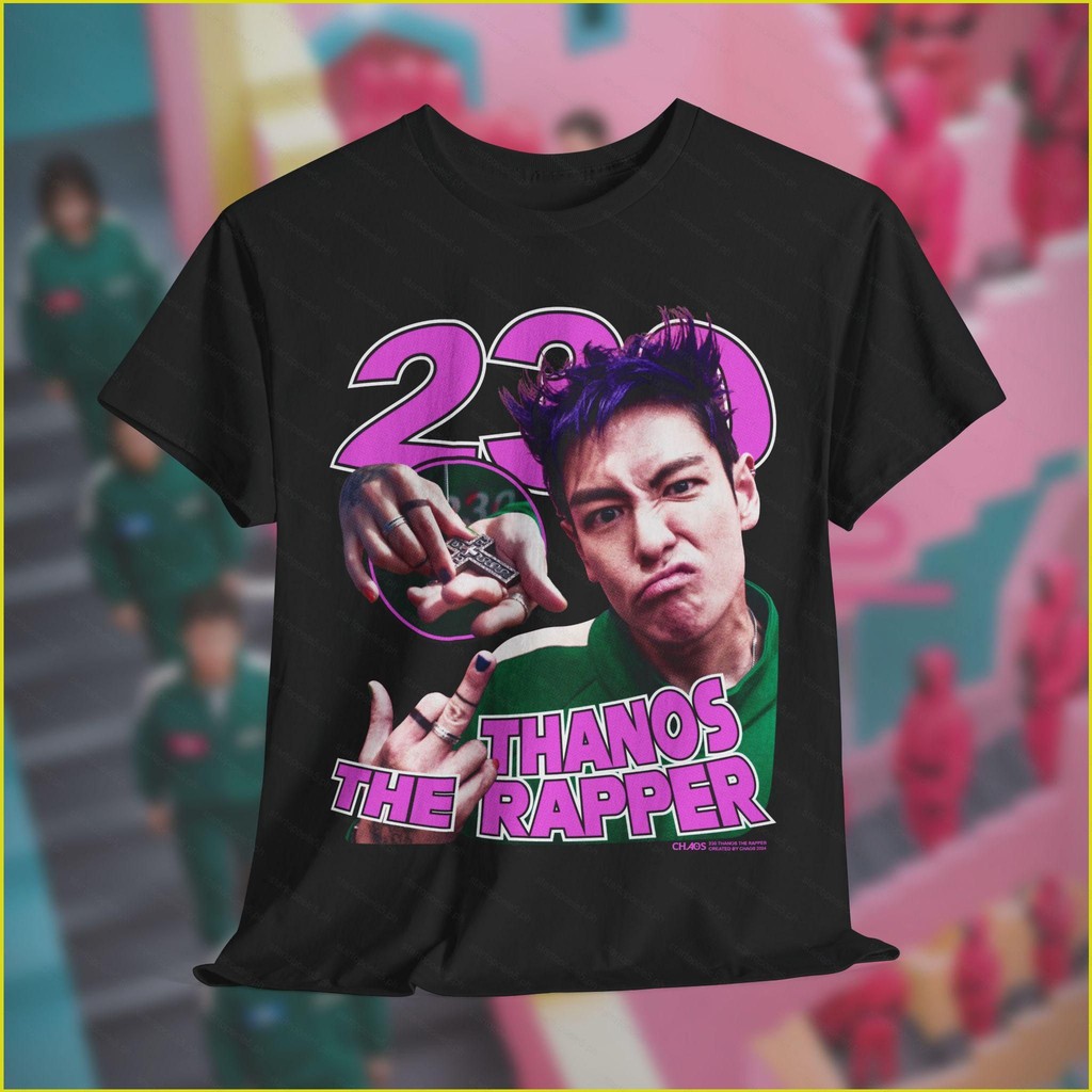 St5 230 Thanos The Rapper Top Choi Seung Hyun Squid เกม 2 ฤดูร้อนเสื้อ ...