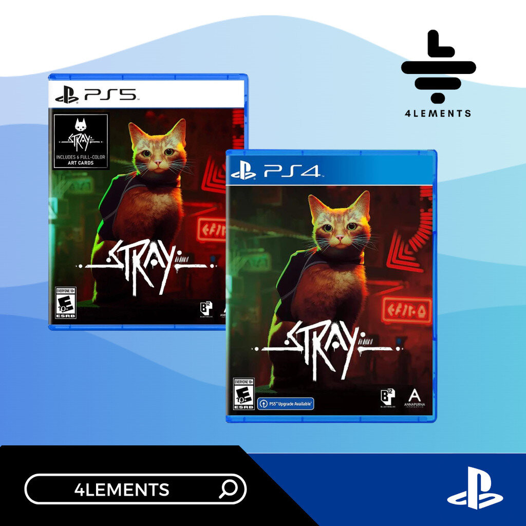 (พร้อมส่ง) PS4 PS5 STRAY (R1/US) (GAME) (ENG) | Shopee Thailand