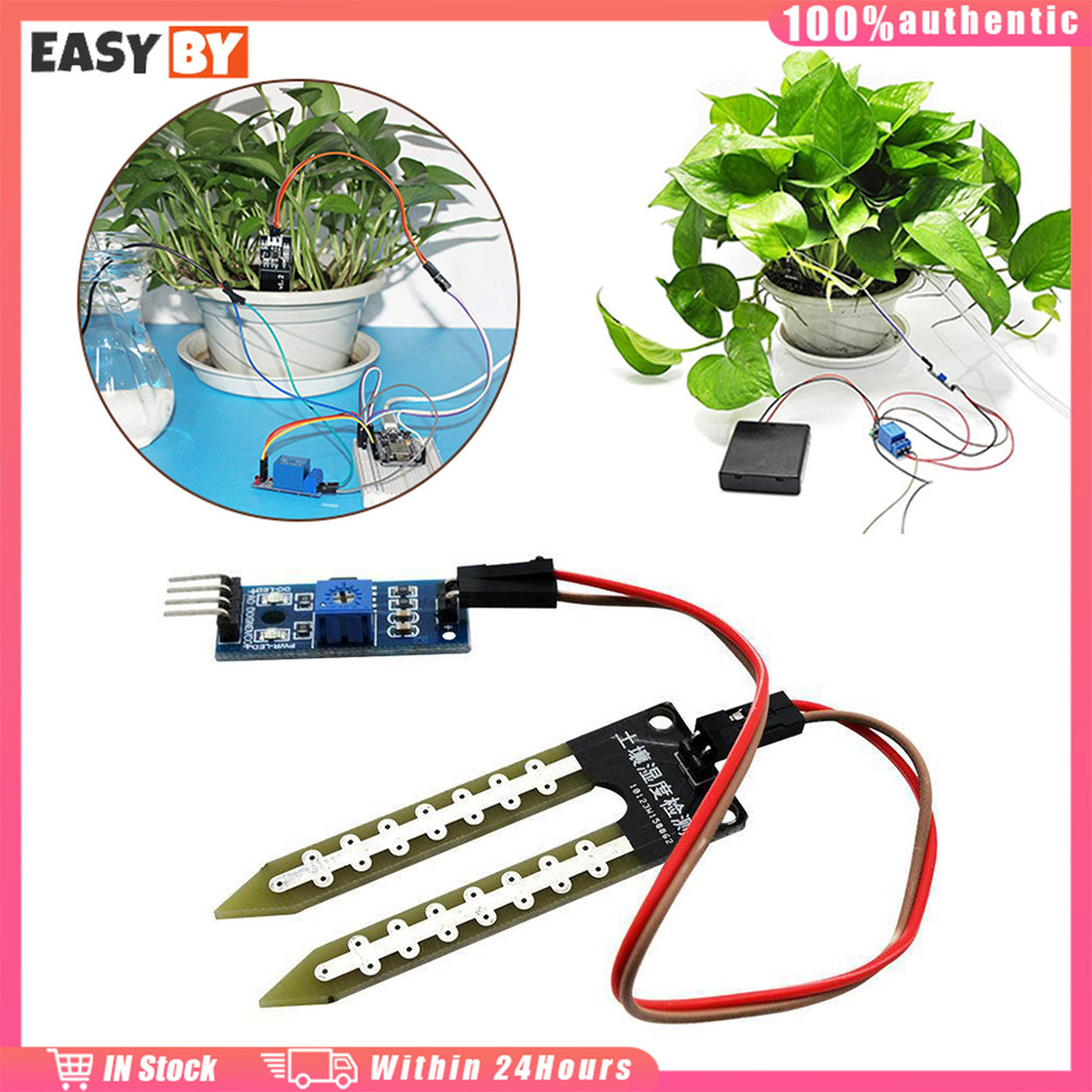 จัดส่งรวดเร็ว soil moisture sensor เครื่องเซนเซอร์วัดความชื้นในดิน ...