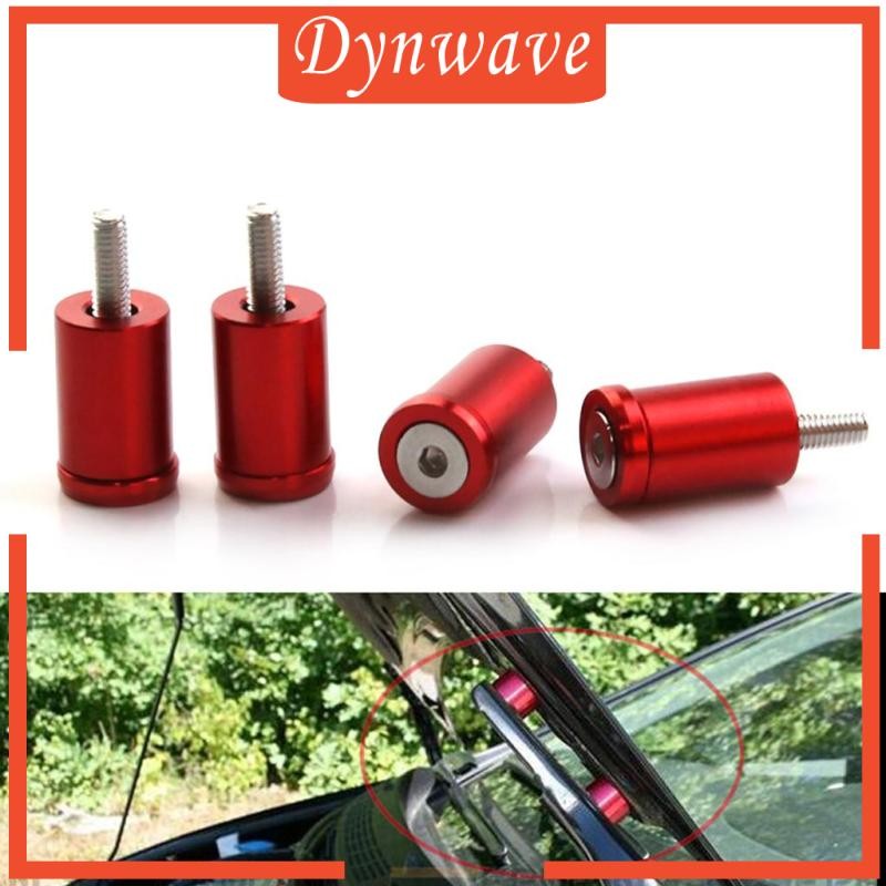 [Dynwave] ทนทานเครื่องยนต์ Hood Vent Spacer Riser ชุด Universal Hood ...