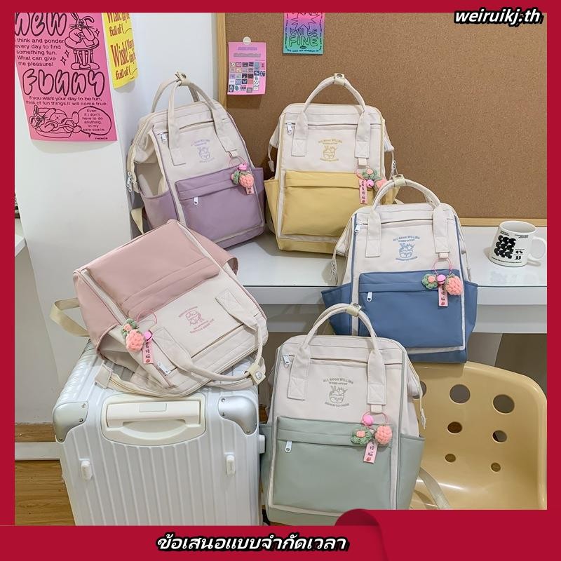 กระเป๋าเป้สะพายหลัง anello ความจุขนาดใหญ่ ใส่ได้ทุกแบบ พร้อมส่ง ใส่ได้ ...