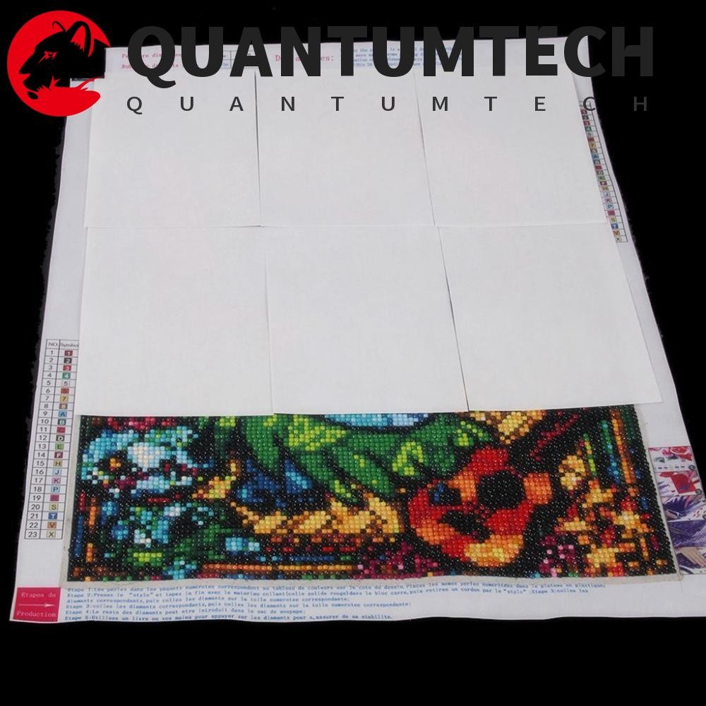 QUANTUMTECH ภาพวาดเพชรปล่อยกระดาษ 5D อุปกรณ์ปักครอสติชไม่ติด A6 ขนาด DIY | Shopee Thailand