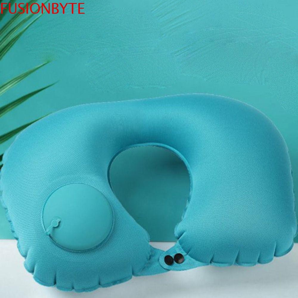 FUSIONBYTE หมอนเป่าลมอัตโนมัติ, แบบพกพา Super Light U-Shape หมอน, หมอน Vertebr ปากมดลูกกดแหวนพอง ...