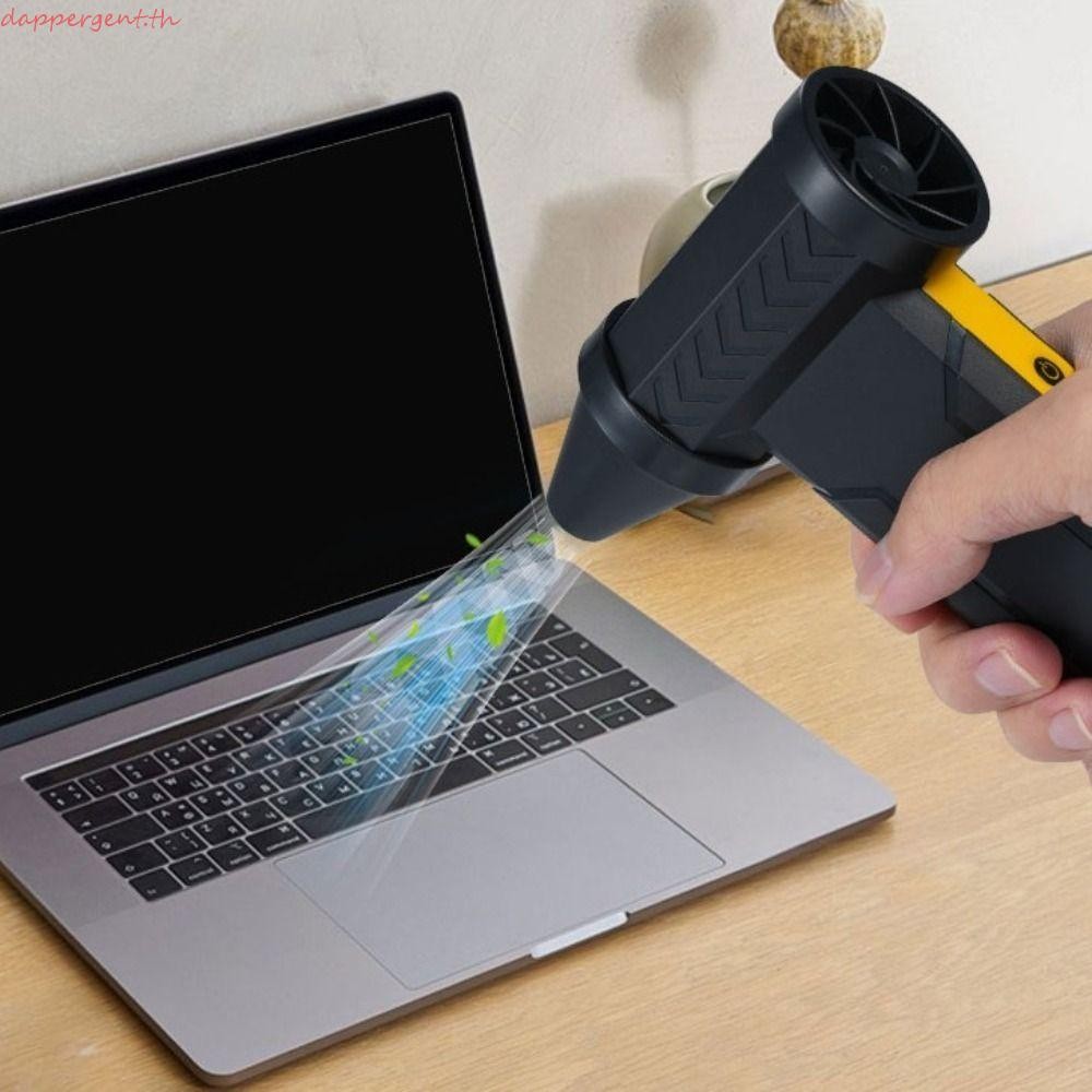 DAPPERGENT เครื่องเป่าลมทรงพลัง, 160000 พัดลมเจ็ทเทอร์โบไฟฟ้า RPM มอเตอร์ไร้แปรงถ่านไร้สาย ...