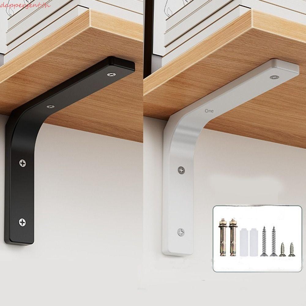 DAPPERGENT ขายึดชั้นวาง 2 ชิ้น,รองรับชั้นวางหนารูปตัว L,มัลติฟังก์ชั่นรองรับหนักประหยัดพื้นที่ ...