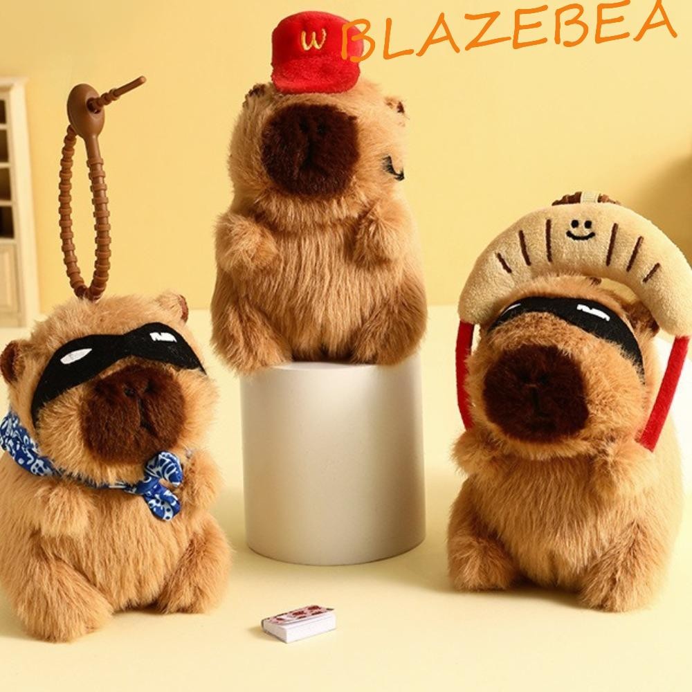 Blazebea Capybara ตุ๊กตาจี้, ครัวซองต์ French Fries Capybara ตุ๊กตาพวงกุญแจ, Capybara ตุ๊กตาพวง ...