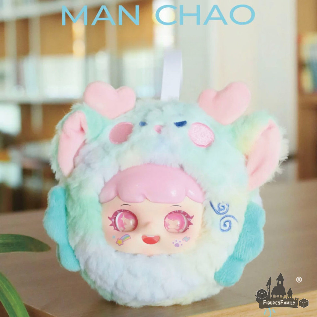 [ของแท้] Man chao Qi Bao V2รอบ Rolling classicate Series ชุดจี้ตุ๊กตา8 ...