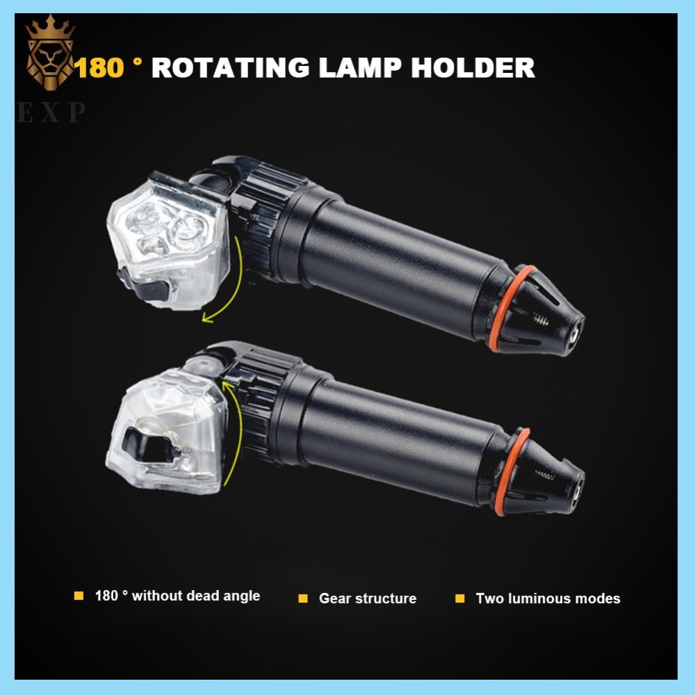 [explosion1.th] ไฟแฮนด์จักรยาน LED 350mAh 28LM ปลั๊กปลายบาร์ไฟ USB ชาร์จใหม่ได้ | Shopee Thailand