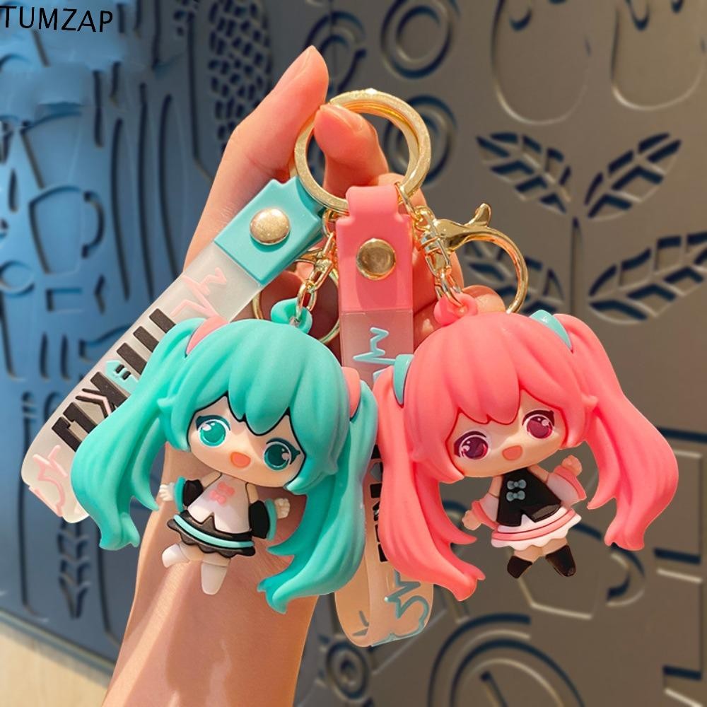 Tumzap Hatsune Miku Key Ring, Hatsune Miku การ์ตูนตุ๊กตาพวงกุญแจ ...