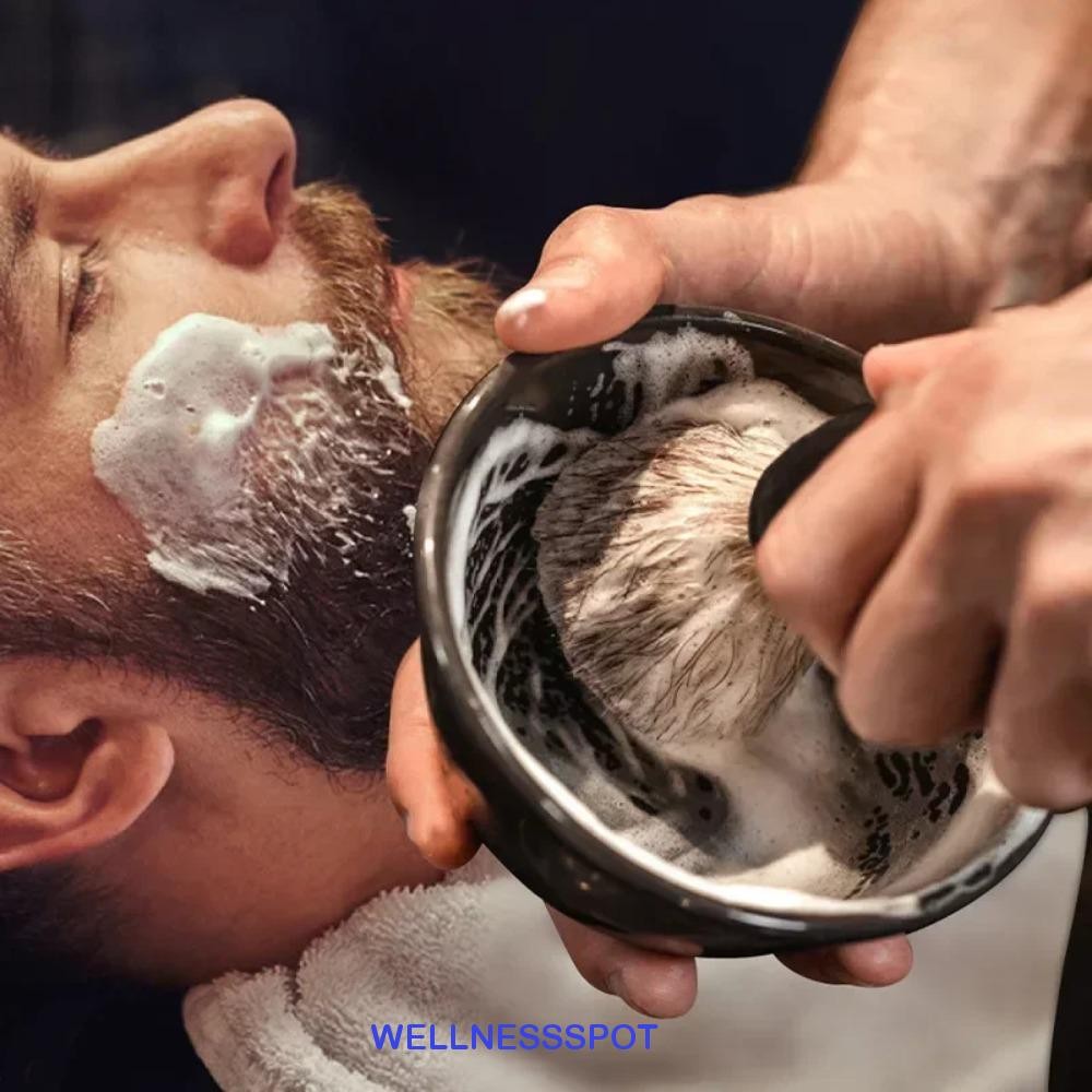 Wellnessspot 3 ชิ้น/เซ็ตชุดแปรงโกนหนวด, Anti-Static Beard Brush 3-in-1 ชุดโกนหนวด, จัดแต่งทรงผม ...