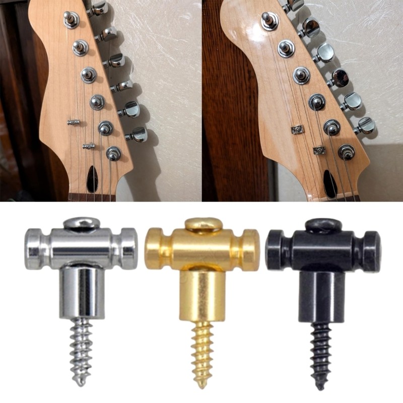 BS * Guitar Roller String Retainers พร้อมสกรูยึด กีตาร์ไฟฟ้า String ...